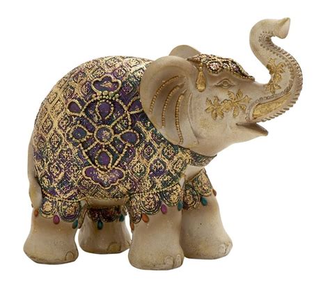 Artistically Designed Elephant Figurine Elephant Decor Elephant