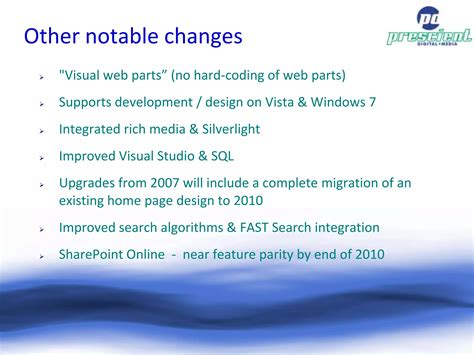 Sharepoint Pros And Cons 2007 2010 Pptx