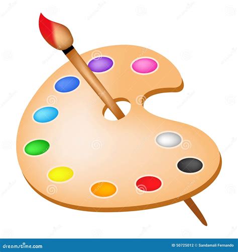 Gama De Colores De Color Ilustración del Vector Imagen 50725012