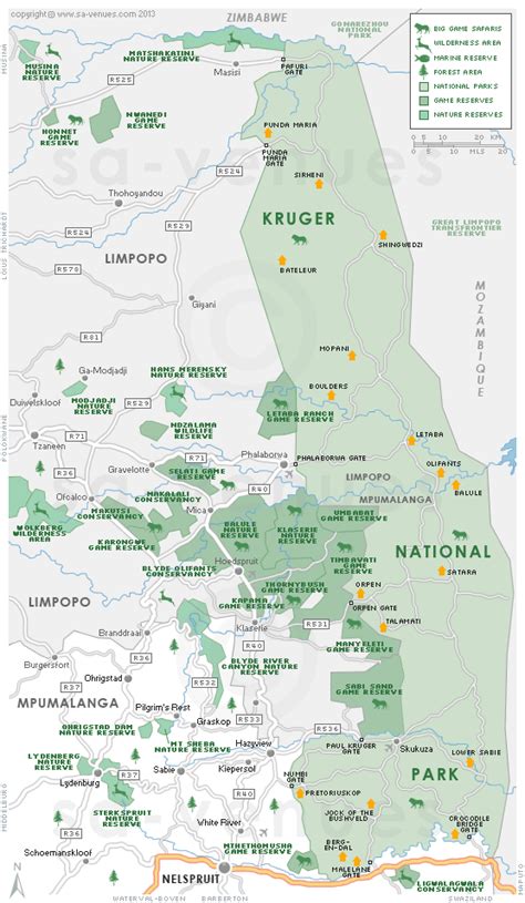 Greater Kruger National Park Game Reserves