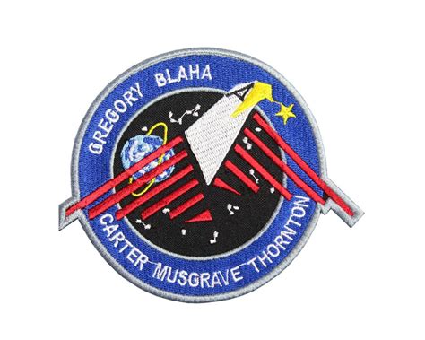Nasa Space Shuttle Sts 33 Dod Mission Embroidered Sew On Patch Etsy