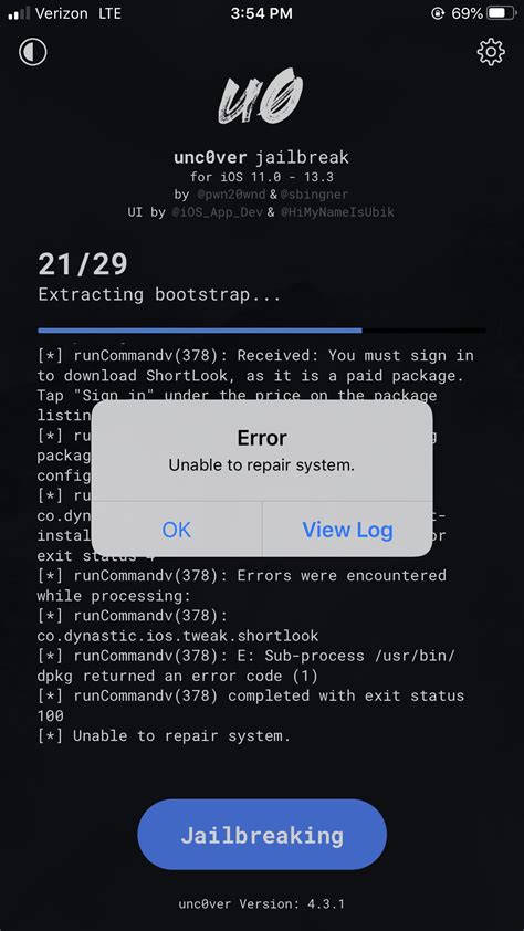 Help Ive Restored Root Fs And Reinstalled The App Nothing Is Working