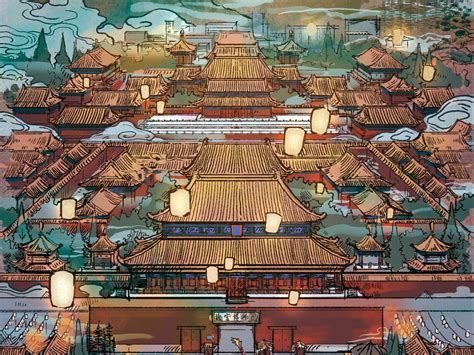 普天同庆盛世中华 翁坤鸿 站酷ZCOOL
