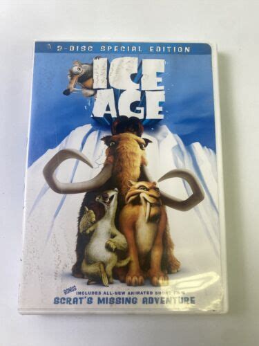 Ice Age 2 Disc Special Edition Dvd Bonus Animated Short Film 2002