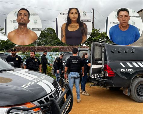 Três pessoas são presas em Linhares por tráfico e homicídios ES HOJE