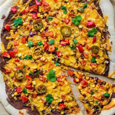 Vegetarian Mexican Pizza Recipe Watch Learn Eat
