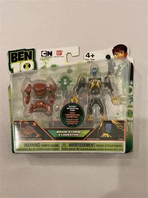 Brainstorm And Lodestar Alien Creation 2 Pack Ben 10 Ultimate Alien