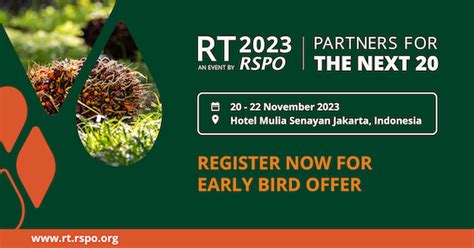 Early Bird Registration Now Open Rt2023 In Jakarta Indonesia 20 22 November 2023