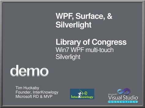 Ppt Vwp Building Data Visualization Applications With Wpf