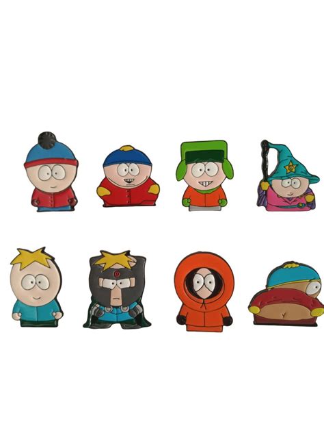 South Park Character Pins Etsy