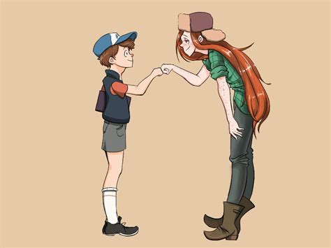 Dipper And Wendy By Krowfromdeviantart On Deviantart