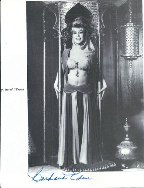 Barbara Eden I Dream Of Jeannie Original And Vintage Hand Signed Magazine