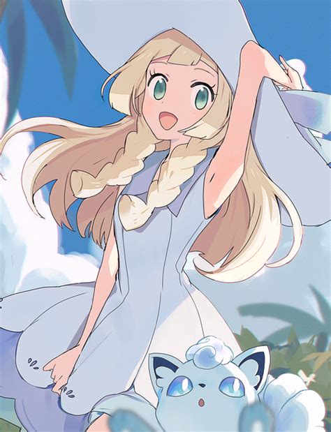 Lillie And Alolan Vulpix Pokemon And 2 More Drawn By Mxkjxmnhss2337