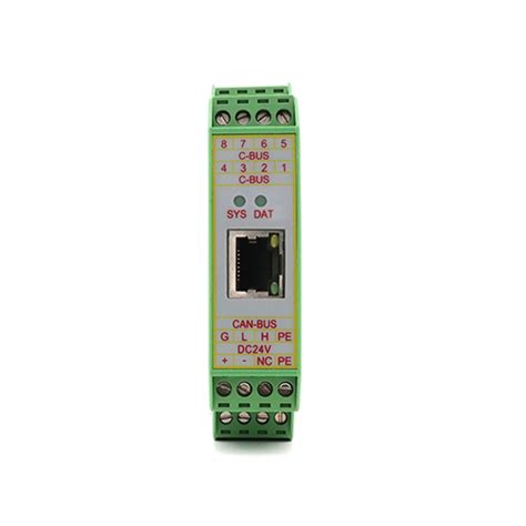 Modbus TCP Slave to Canbus Çevirici CLR CAN G205