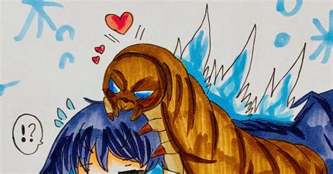 怪獣擬人化 懐かれた 綺羅★のイラスト Pixiv