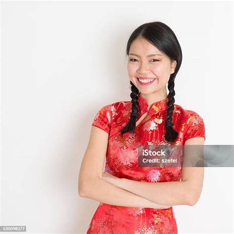 아시아판 중국 여자아이 청삼 문화에 대한 스톡 사진 및 기타 이미지 문화 미소 빨강 Istock