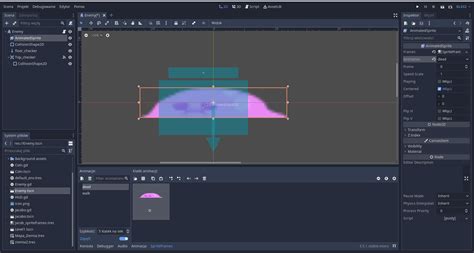 problem with dead animation r godot
