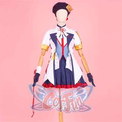 Nijisanji Virtual Youtuber Inui Toko Cosplay Costume C02027 Cosplay