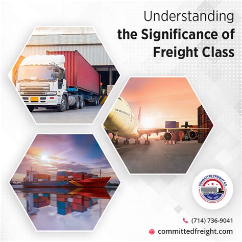 Freight Class What Is It And Why Its Important Committed Freight