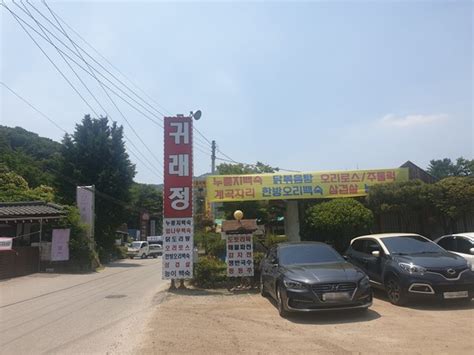 [고기리 귀래정] 무한도전에 나온 용인 백숙집 계곡 옆 백숙 네이버 블로그