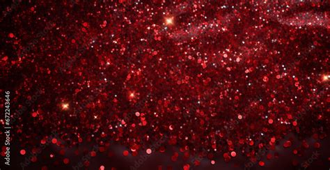 Luxury Deep Red Glitter Sparkle Texture Background Glitter Sparkle