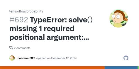 Typeerror Solve Missing 1 Required Positional Argument Initialstate · Issue 692