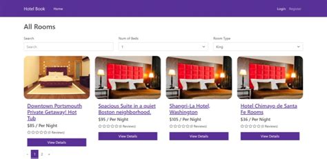 Hotel Booking App Using The Mern Stack With Typescript And Redux
