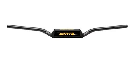 Manubrio Motocross Enduro Wirtz Wr Fatbar Alto Mm Negro