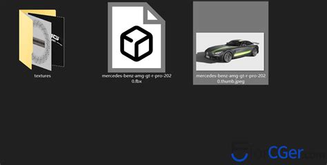 梅赛德斯奔驰mercedes Benz Amg Gt R Pro（2020）汽车三维模型 Forcger 三维数字化设计分享平台