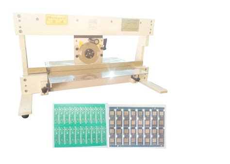 High Efficiency Manual V Cut Pcb Separator With Circular And Linear Blade