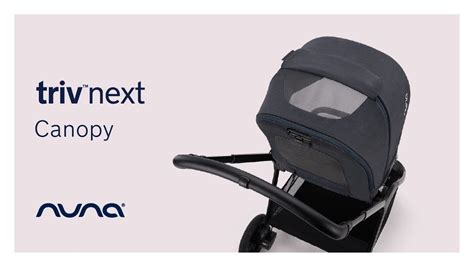 Gl Nuna Triv Next Pushchair With Extendable Canopy Tutorial Youtube
