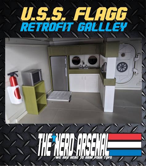Uss Flagg Retrofit Galley Etsy