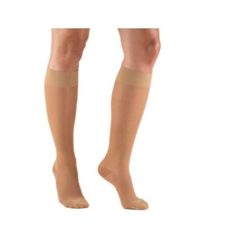 Truform Womens Lites Knee High Support Stockings 15 20 Mmhg