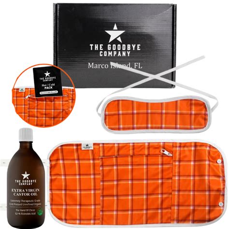 The Goodbye Company Castor Oil Pack Spirit Of Health Store