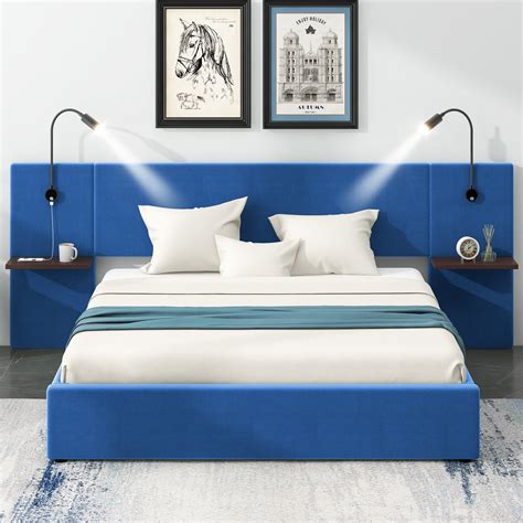 Churanty Full Size Lift Up Platform Bed Velvet Upholstered Hydraulic
