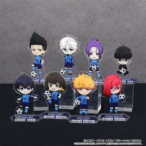 สแตนดบลลอค Blue Lock Acrylic Stand New Illust Bachira Meguru Standy บาจระ ขงดวล