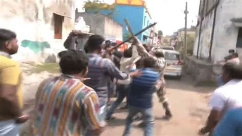Watch Violence Breaks Out In Asansol Agnimitra Paul Attacked At