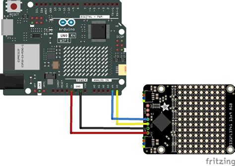 Is31fl3741 Led Matrix Module And Arduino Example