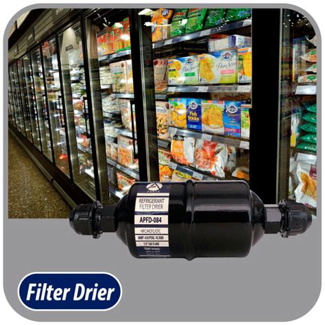 Appli Parts APFD Filtro Secador Pulg Para Linea Liquido Para Sistemas De Refrigeracion Y