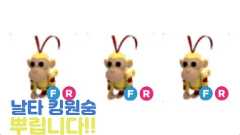 로블록스 입양하세요 날타 몽키킹 이벤트합니다 Youtube