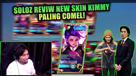 SOLOZ REVIW NEW SKIN KIMMY PALING COMEL YouTube