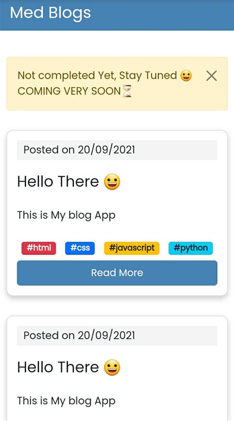 GitHub Medaminefh Blogs This Is My Blog S App