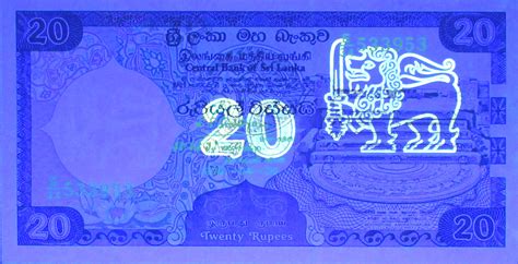 1988 1990 Sri Lanka Historical And Development 20 Rupee Note