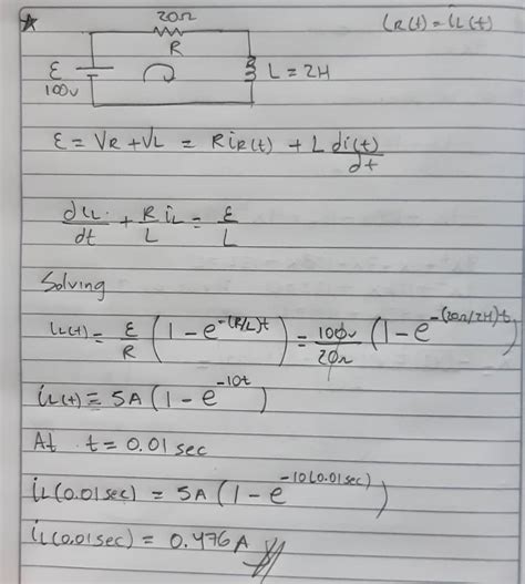 Solved An Inductance Of H And A Resistance Of Ohms Are Connected In Course Hero