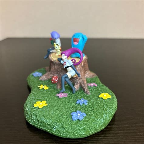 Yahooオークション ロケット団 フィギュア 中古品 ポケモン ポケッ
