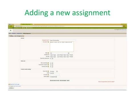 E Assessment Through Moodle Ppt