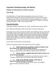 Case Study 1 Rtf Copstead Pathophysiology 5th Edition Chapter 10