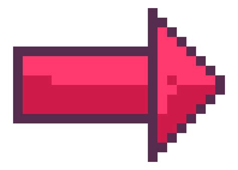 Pixelated Arrow Showing Way Navigation Signs 17549382 Vector Art At