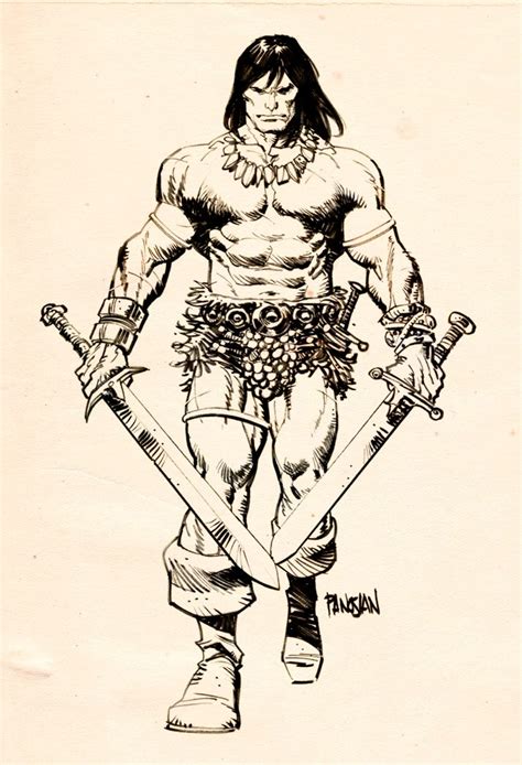 Dan Panosian On Twitter Sword And Sorcery Conan The Barbarian Comic