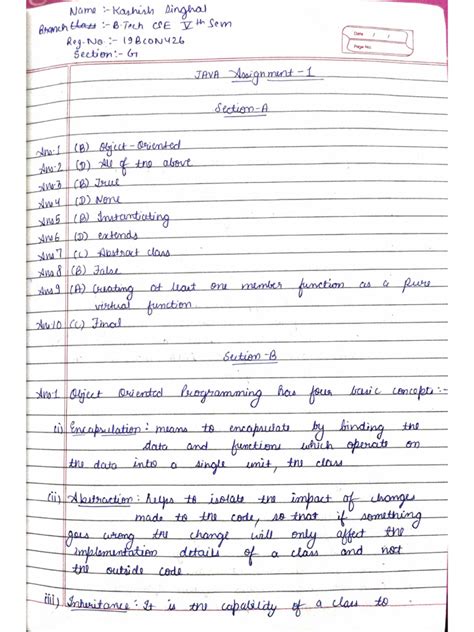 19bcon426java Assignment 12345 Pdf